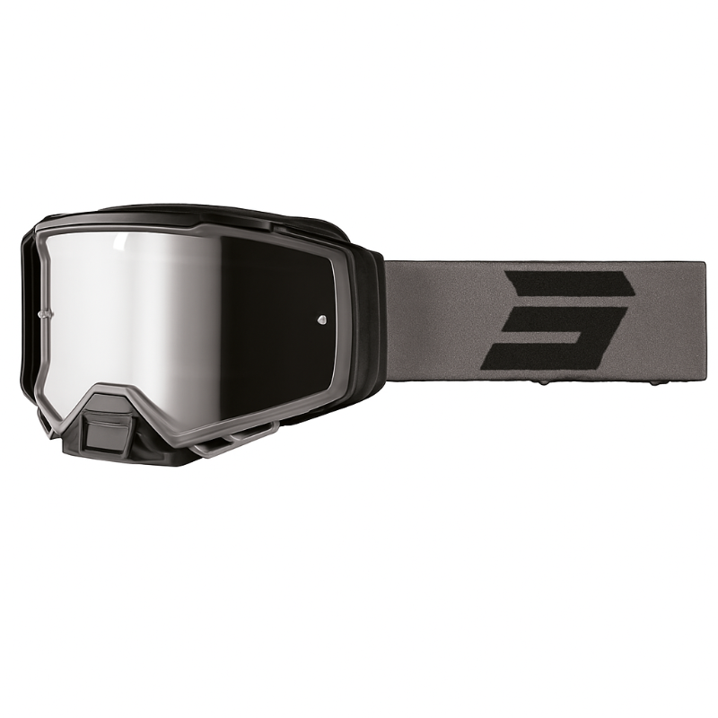 Lunettes SHOT Core Solid noir mat 2026 – oxmoto