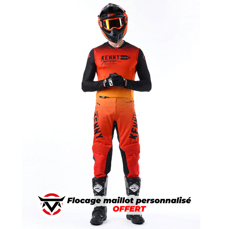 Tenue KENNY Performance Wave rouge 2024 – oxmoto