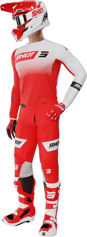 Tenue SHOT Contact Scope rouge 2023 – oxmoto