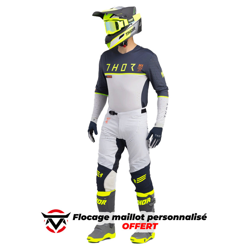 Tenue THOR Prime Ace midnight/gris 2024 – oxmoto