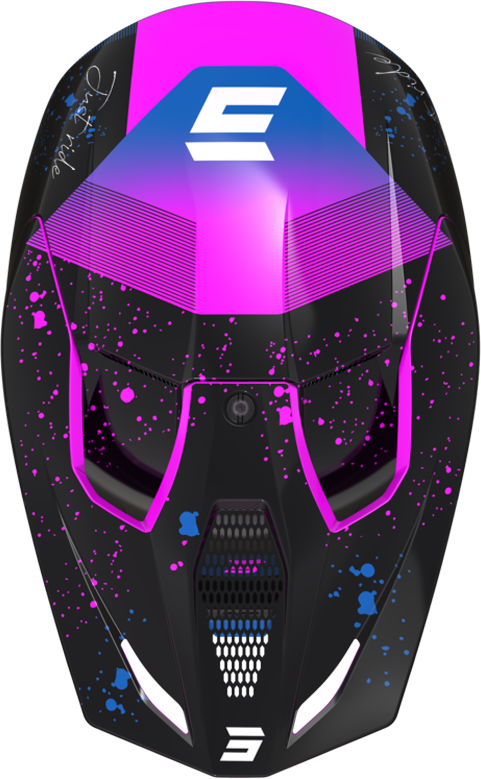 Casque SHOT Furious Matrix violet 2023 – oxmoto